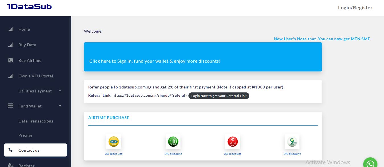 How to own a Custom Ultimat VTU platform at a promo Price - InstantMobileNG